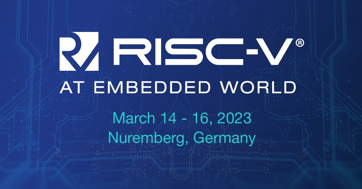 RISC-V at embedded world | LF Events