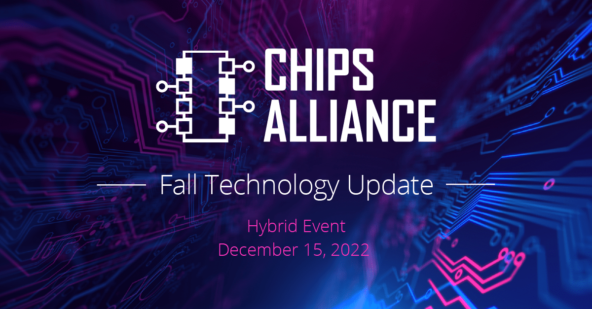 CHIPS Alliance Fall Workshop | Linux Foundation Events