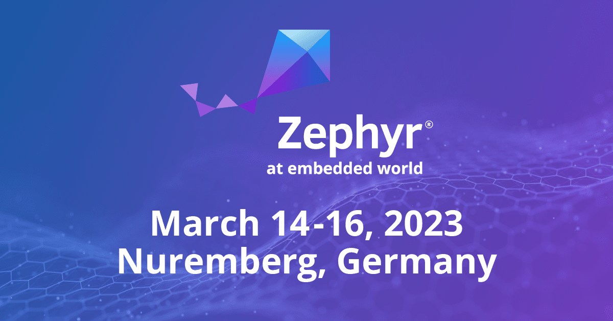 Zephyr at embedded world | LF Events