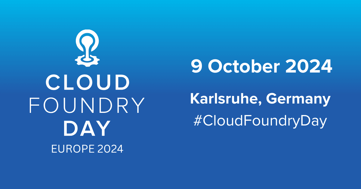 Cloud Foundry Day Europe | LF Events