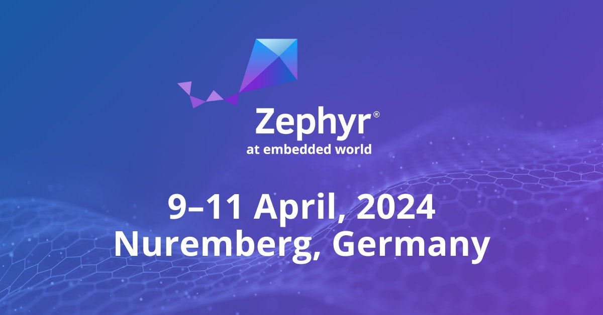 Zephyr at embedded world | LF Events
