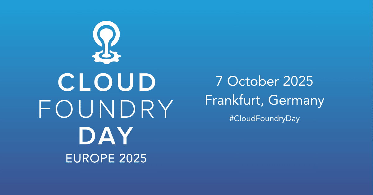 Cloud Foundry Day Europe | LF Events